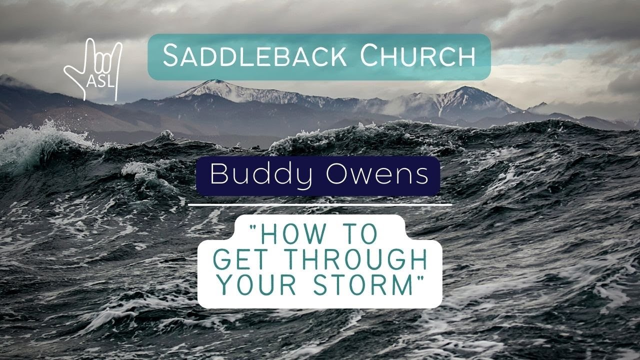 How to Get Through Your Storm (ASL) - YouTube