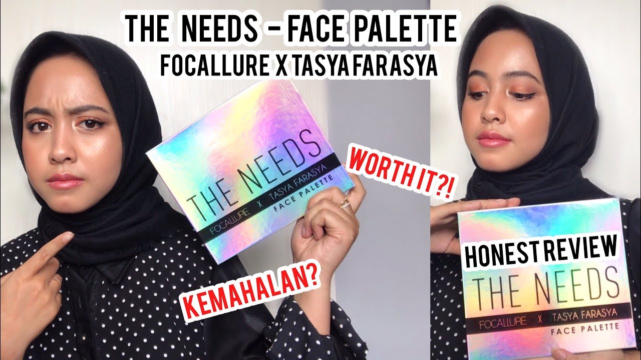 THE NEEDS TASYA FARASYA X FOCALLURE FACE PALETTE REVIEW - YouTube