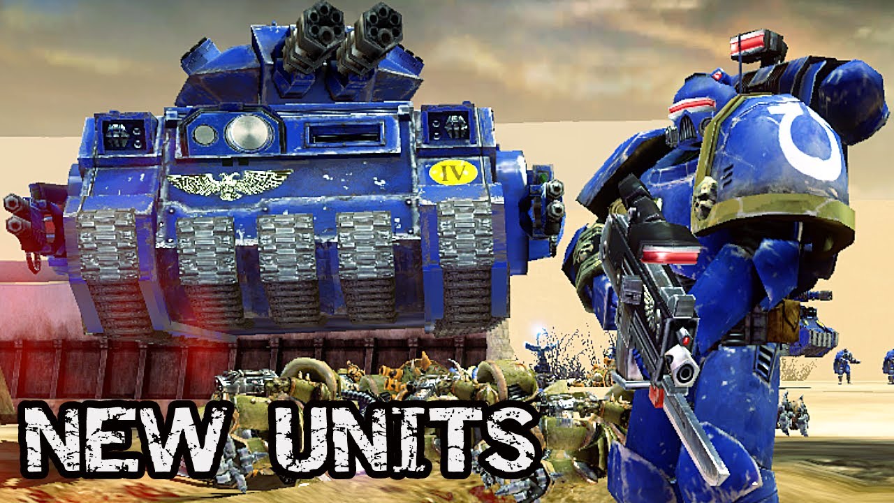 New Primaris Space Marines vs Chaos! - Astartes Mod | Warhammer 40K ...