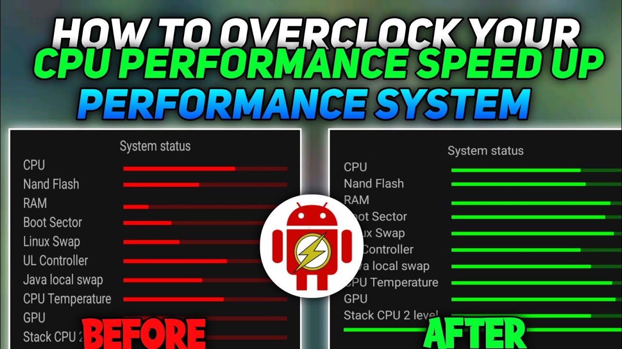 How To Overclock CPU Performance Android No Root | Speed Up Android Performance - YouTube