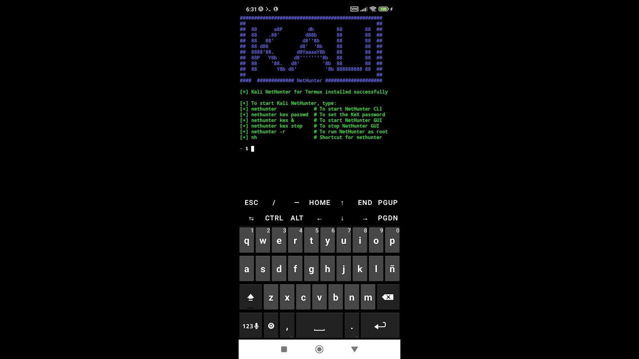 Como Instalar Kali Linux NetHunter 2023 en Termux - YouTube