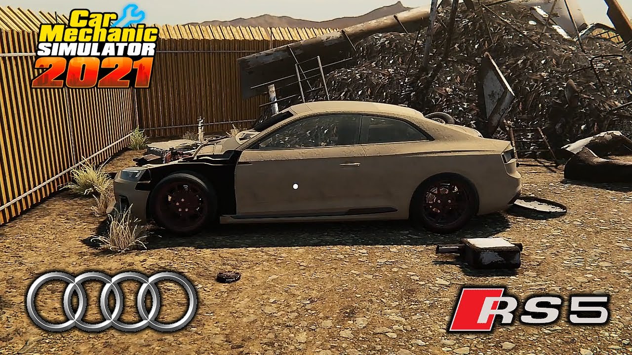 Audi RS5 Restoration - Car Mechanic Simulator 2021 - Drag Racing DLC ...