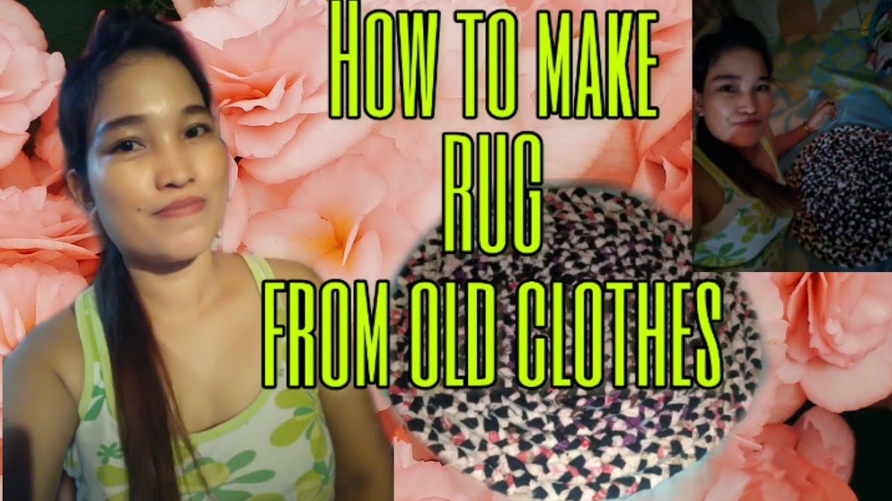 PAANO GUMAWA NG BASAHAN MULA SA LUMANG DAMIT - YouTube