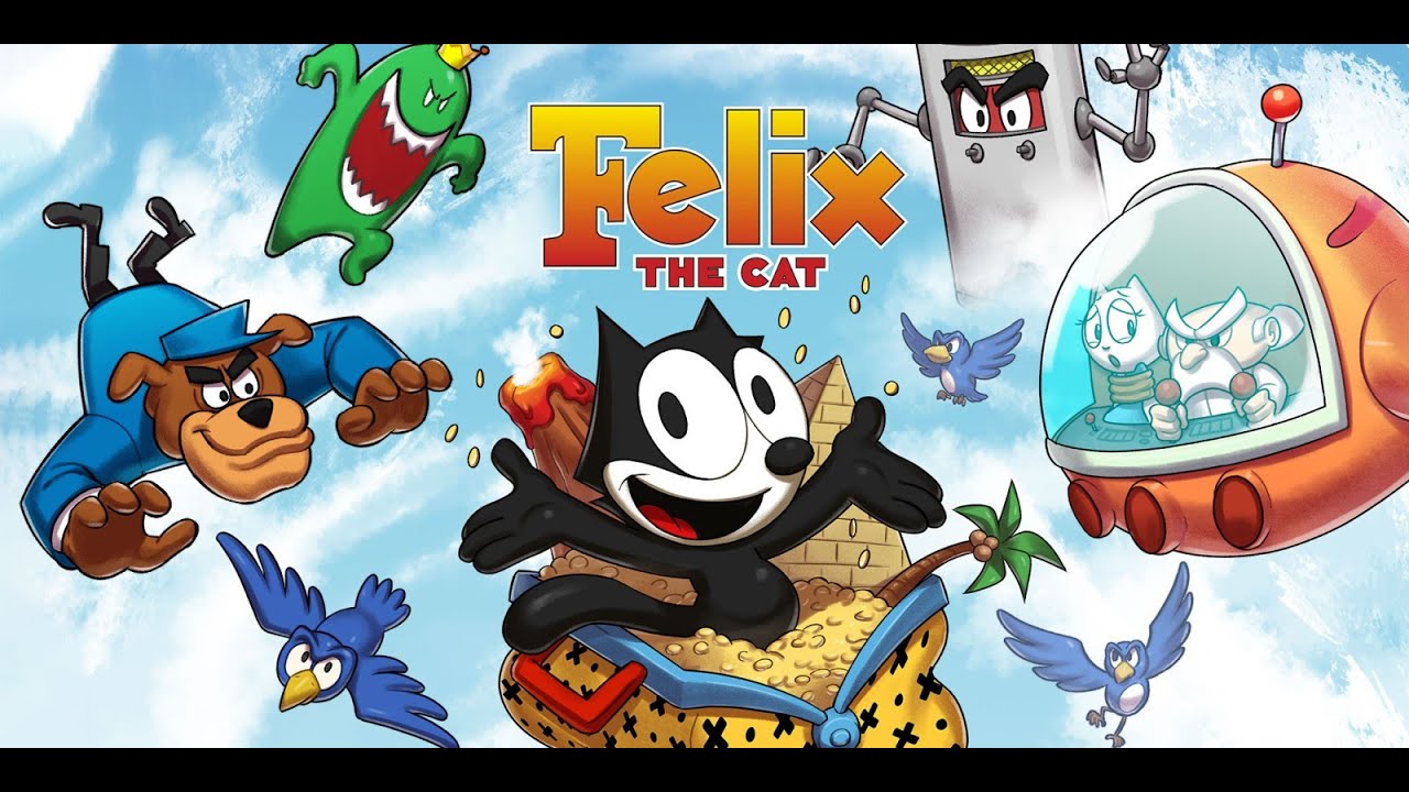 First Look Felix The Cat Nintendo Switch Gameplay - YouTube
