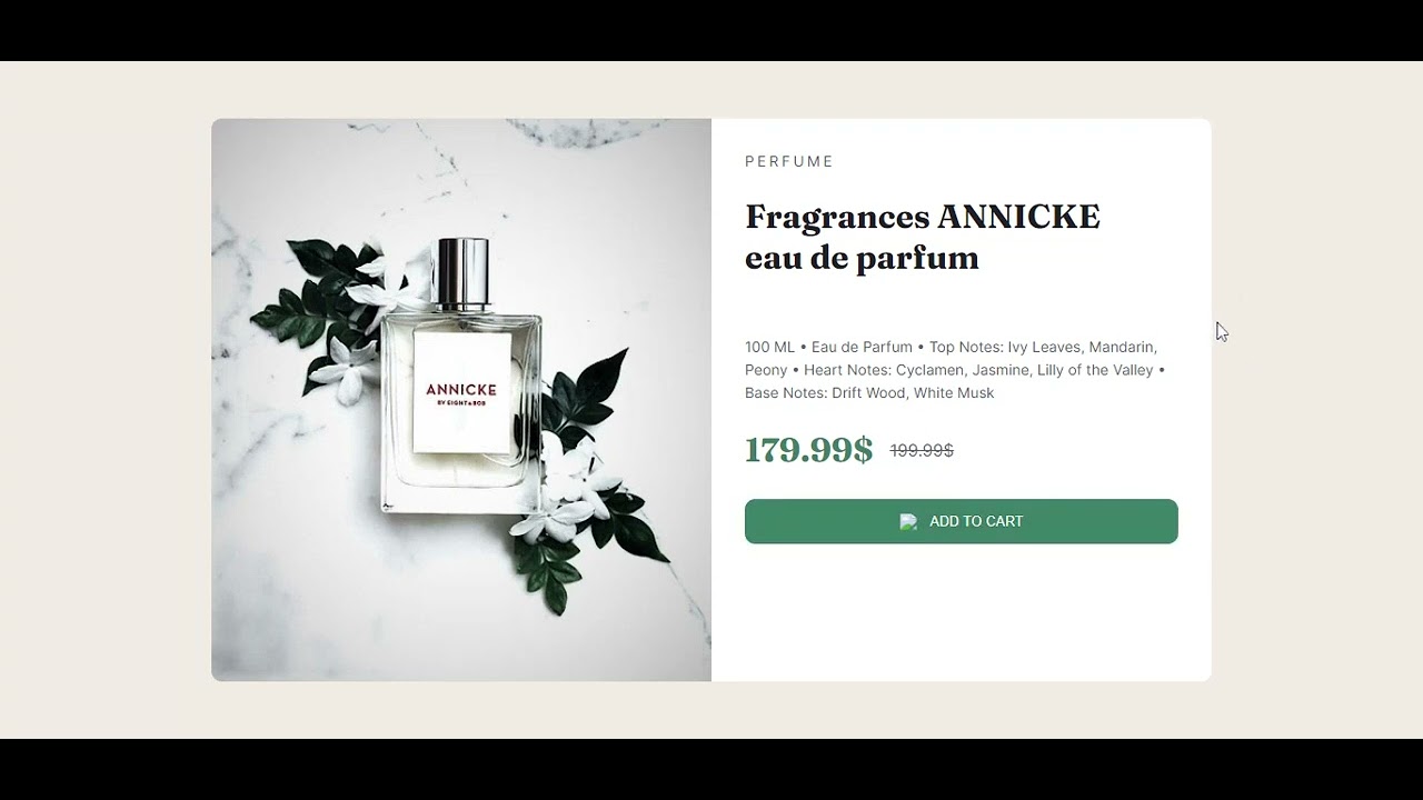 Product Preview Card Component - HTML & CSS3 - YouTube