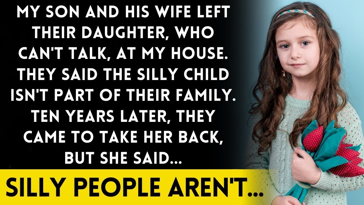 Family doesn't abandon you!A girl was left alone by her parents ...