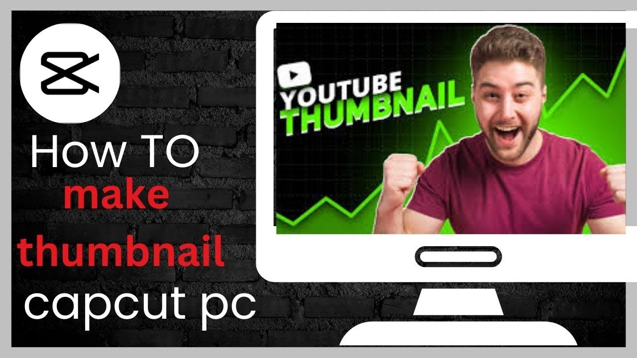How to make thumbnail in capcut pc - YouTube