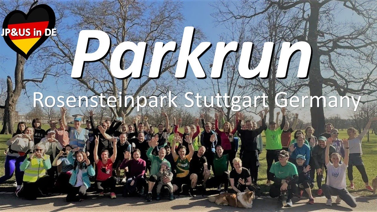 【Parkrunドイツ🇩🇪】Rosensteinpark Parkrun in Stuttgart Germany / Come Run ...