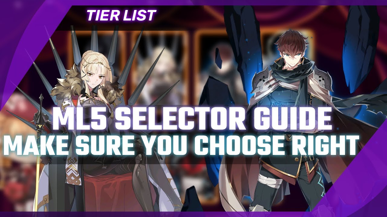 Which ML5 is the BEST for the Selector? Moonlight Blessing Tier List # ...