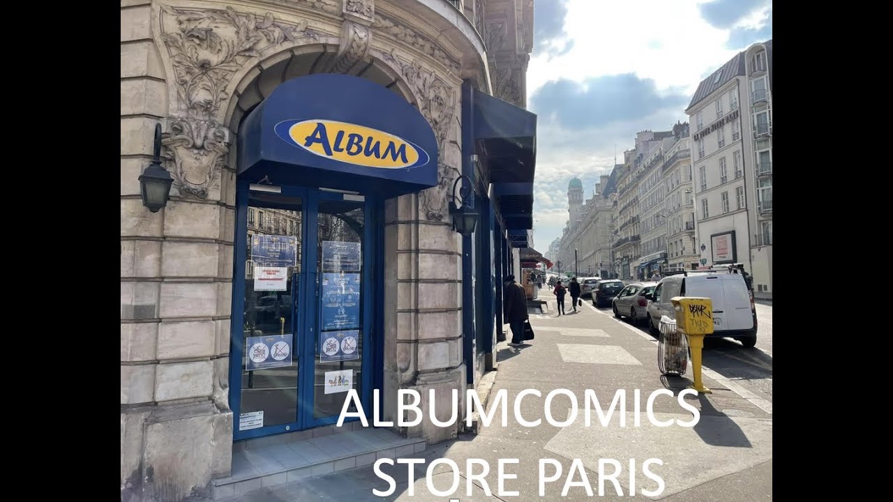 Présentation d'Album Comics Paris - YouTube