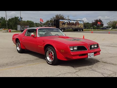 1977 Pontiac Trans Am Red