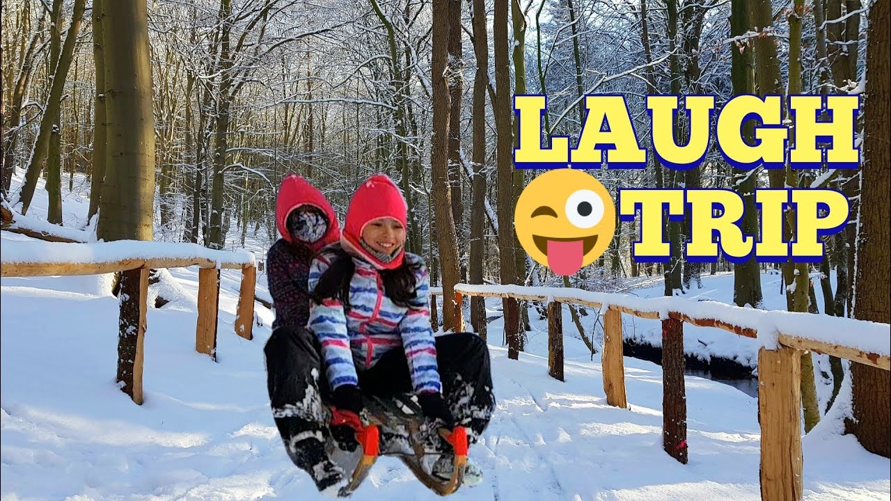 Experience the FUN || Forest Sledding - YouTube