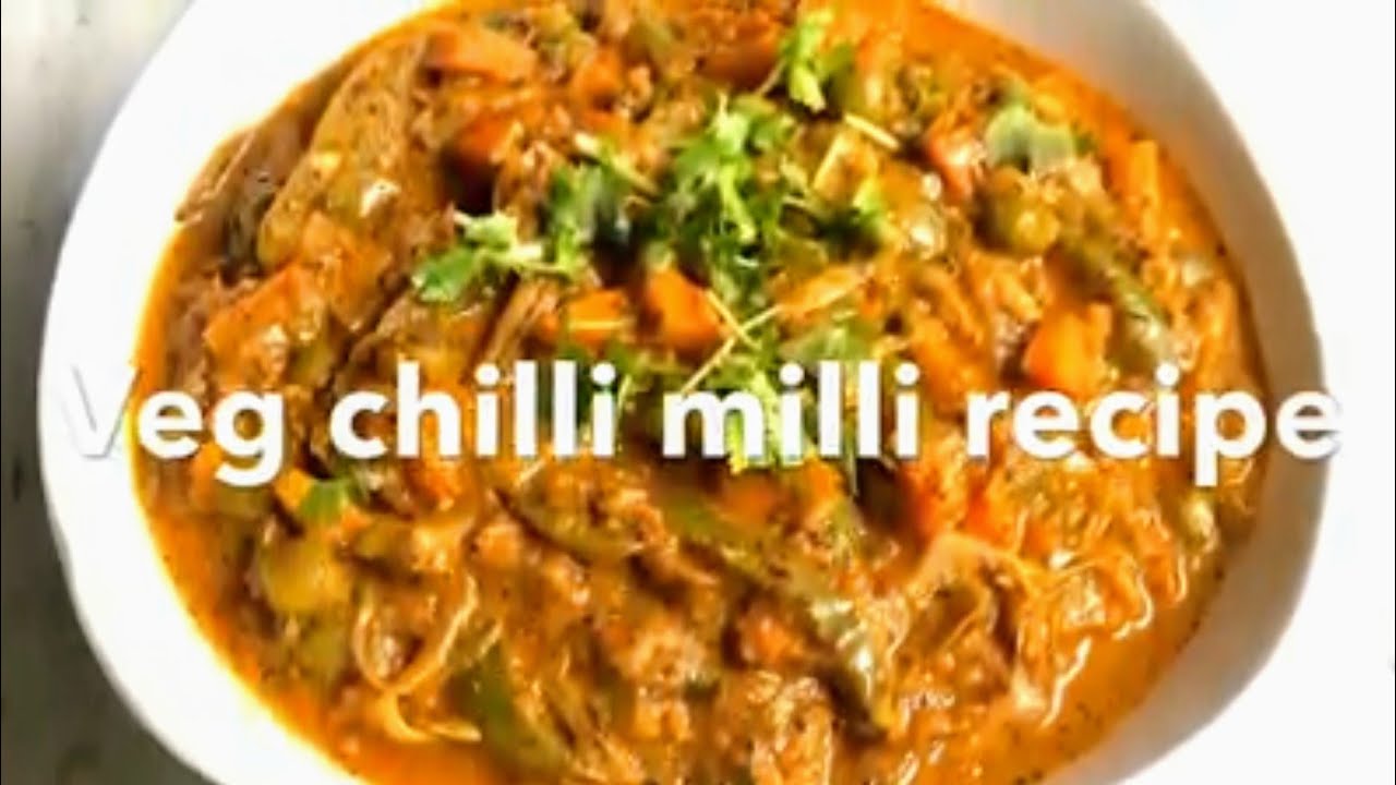 How to make veg chilli milli recipe || easy chilli milli recipe ...