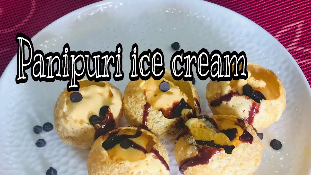 Panipuri Ice-Cream | Golgappa ICECREAM | Mumbai Streetfood - YouTube