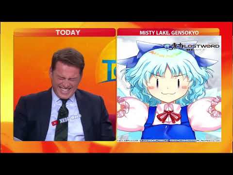reporter reacts to cirno from touhou lost word
