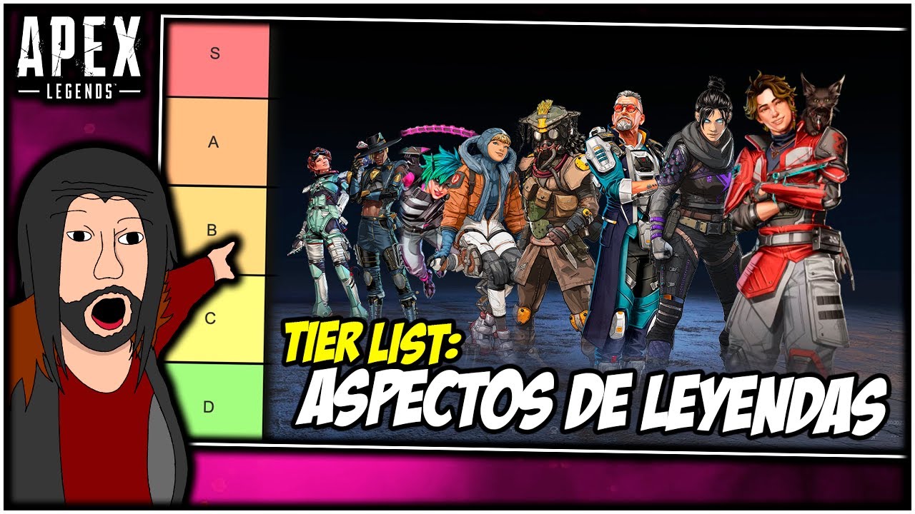 TIER LIST de diseños ORIGINALES de LEYENDAS en Apex legends - YouTube