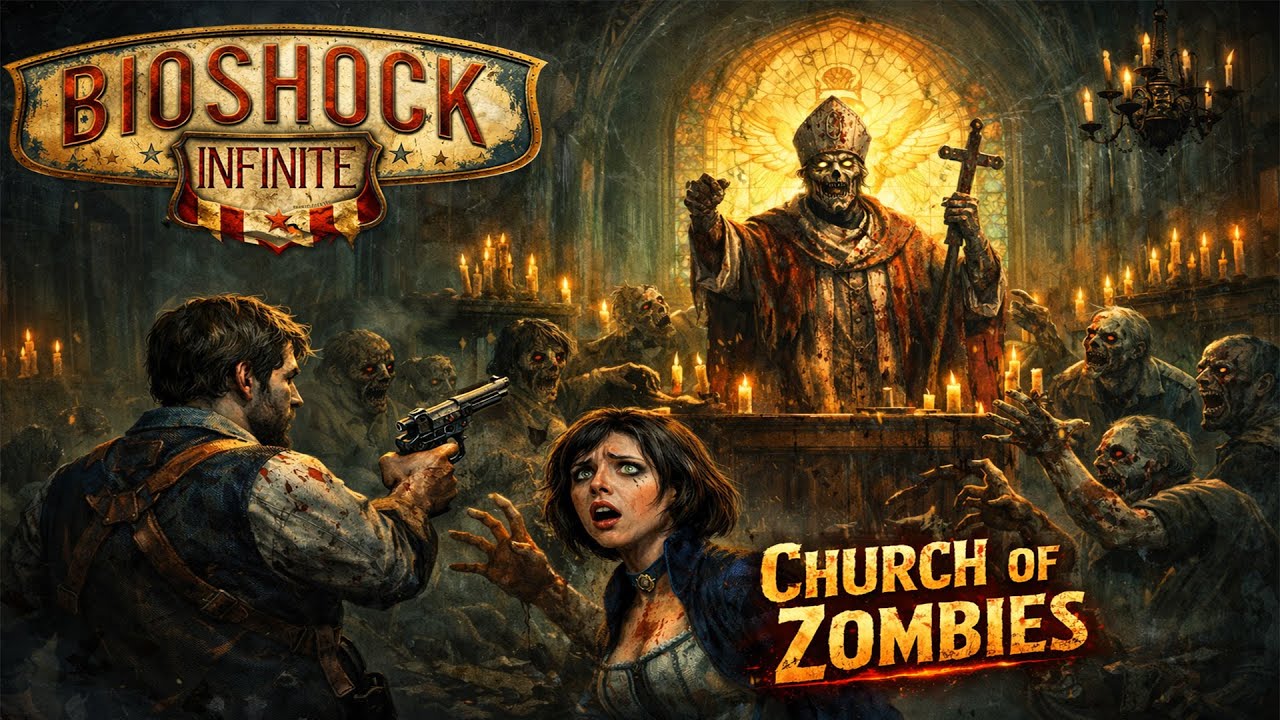 Church Survival Bioshock Infinite Zombies - YouTube