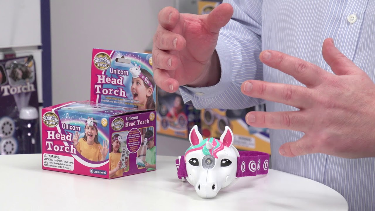 Unicorn Head Torch - YouTube