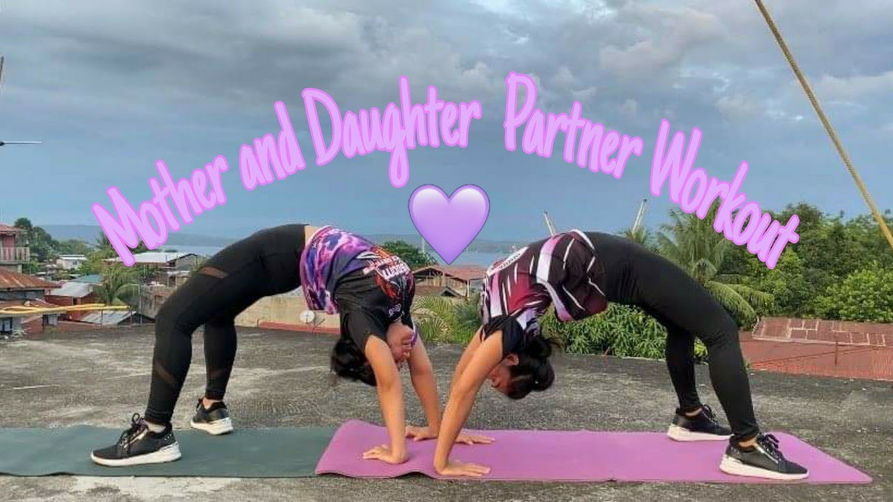 Fun Mother & Daughter Partner Workout for Beginners | Balanced ...