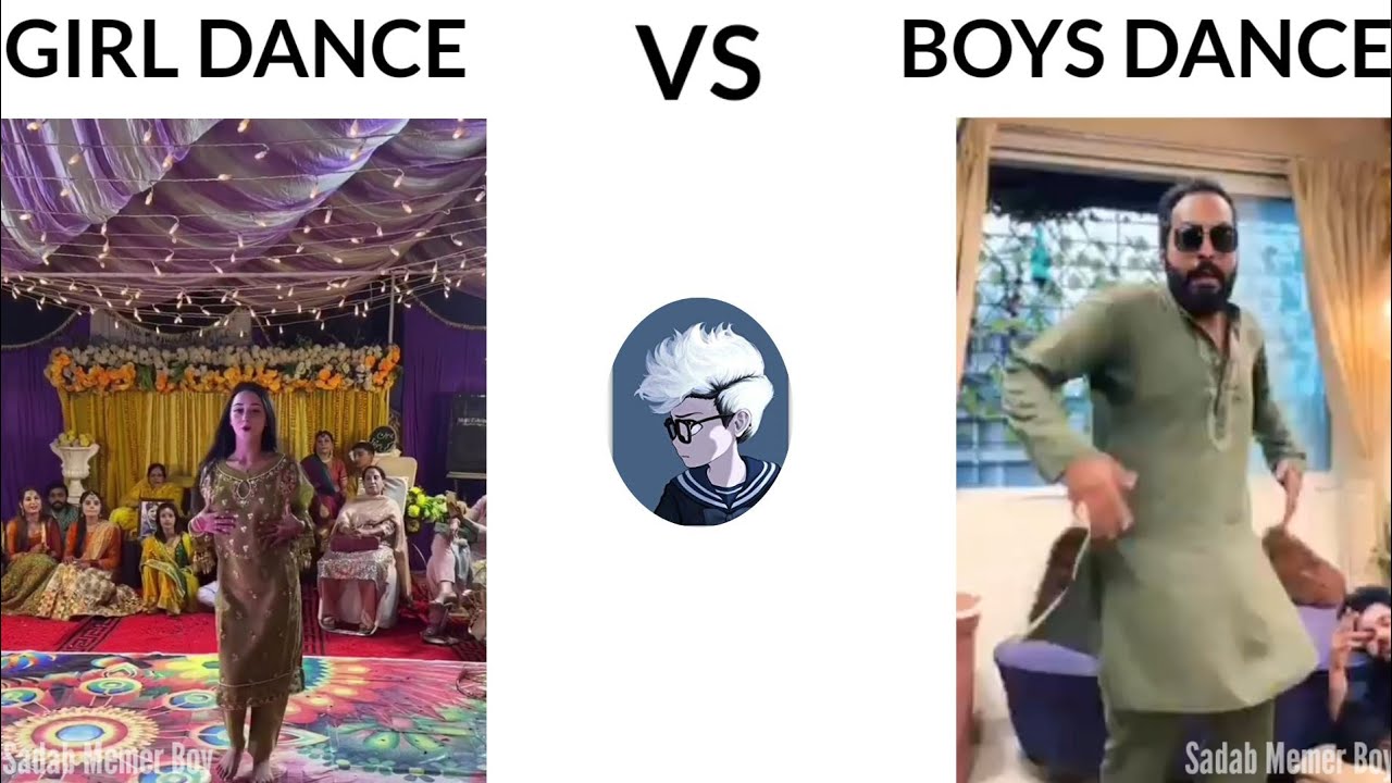 Girl Dance 😂VS Boy Dance 😂Mera Dil Ye Pukare Aaja Meme #boysvsgirlsmeme ...