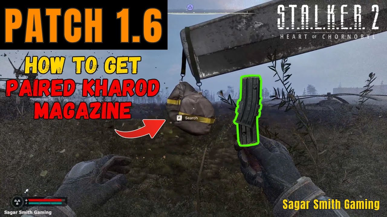 (Patch 1.6) How to get Paired Kharod Magazine | Choppers Field Stash ...