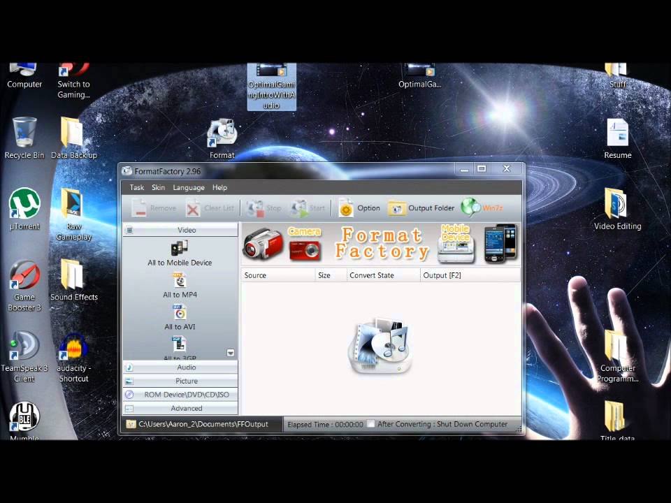 How To Use Format Factory [Tutorial][HD][720p] - YouTube
