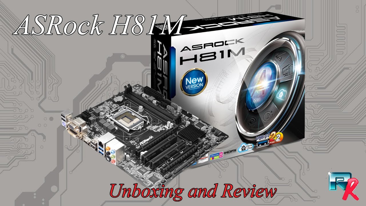 ASRock H81M Review - YouTube