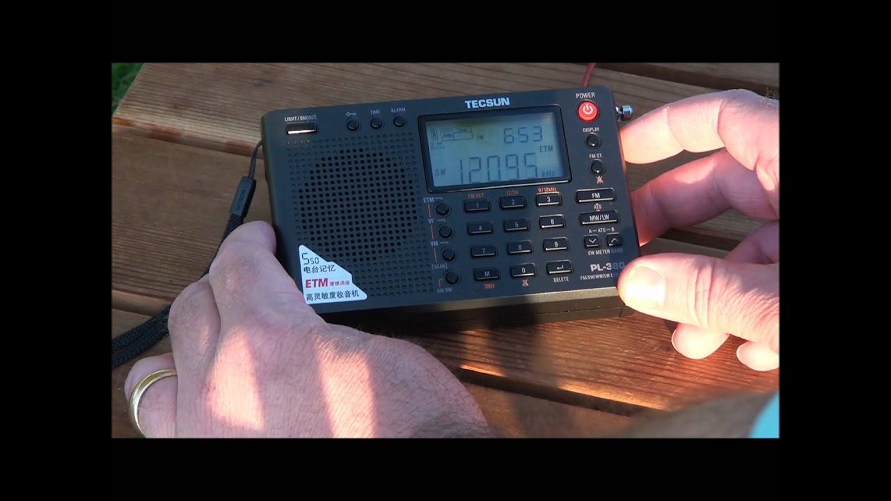 Tecsun pl-380 review and field test - YouTube