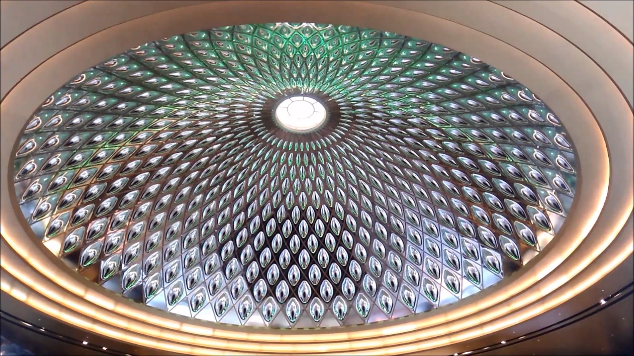 The beautiful Dome at The Grand Avenues Mall - KUWAIT - YouTube