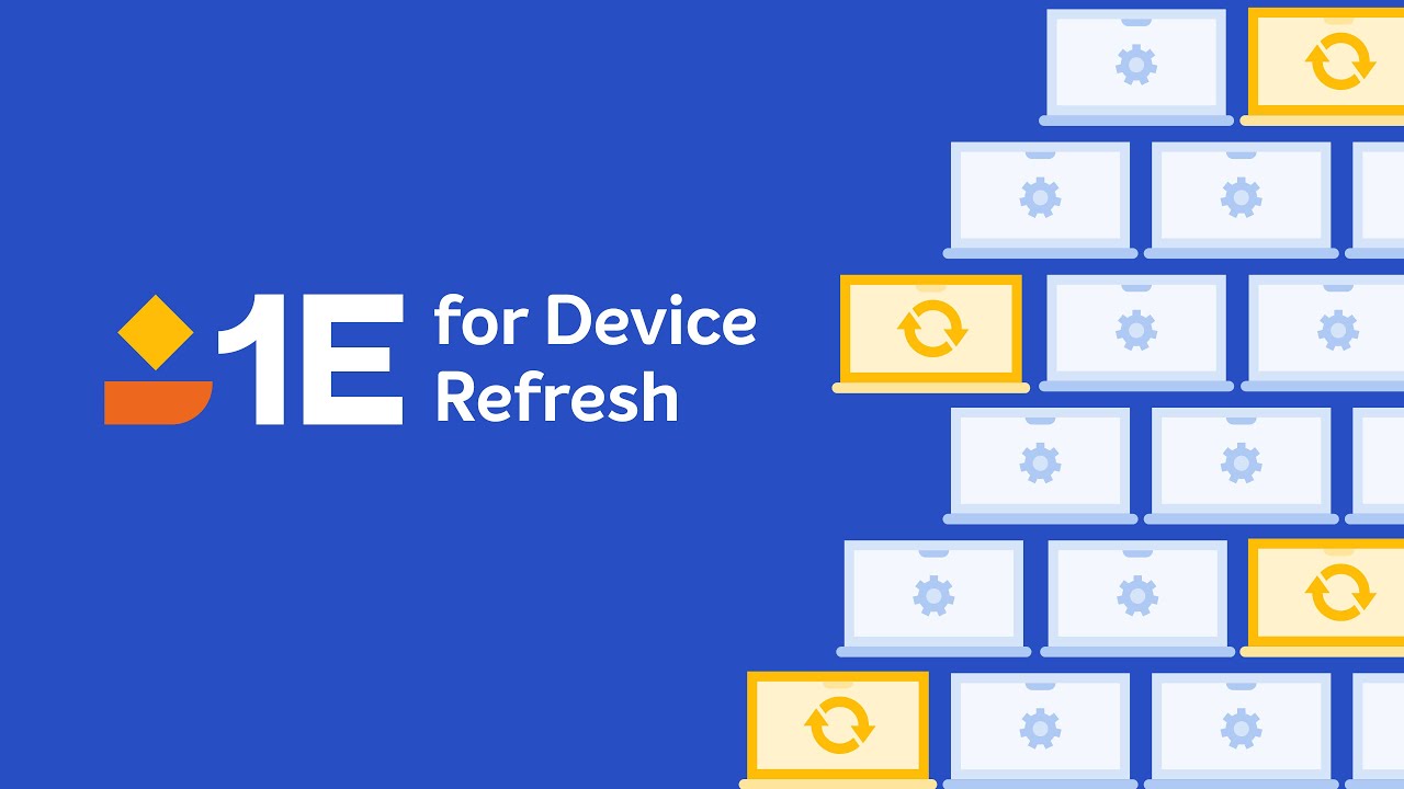 Introducing 1E for Device Refresh - YouTube