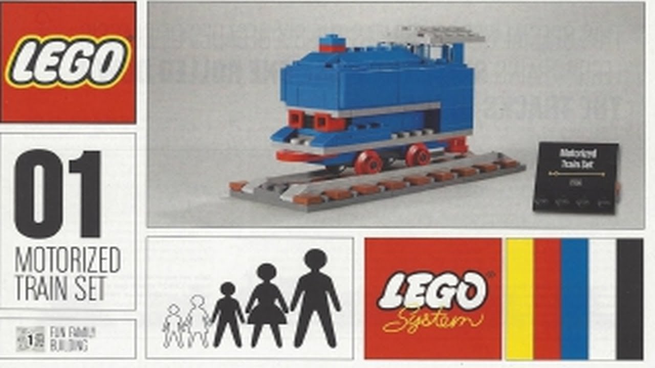LEGO instructions - Employee Gift - 4002016 - 50 Years on Track (01 ...