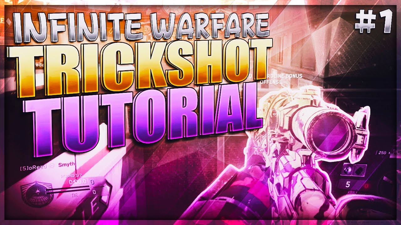 COD Infinite Warfare: Trickshot Tutorial #1 (HOW TO SET UP BOTS IN CTF!) - YouTube