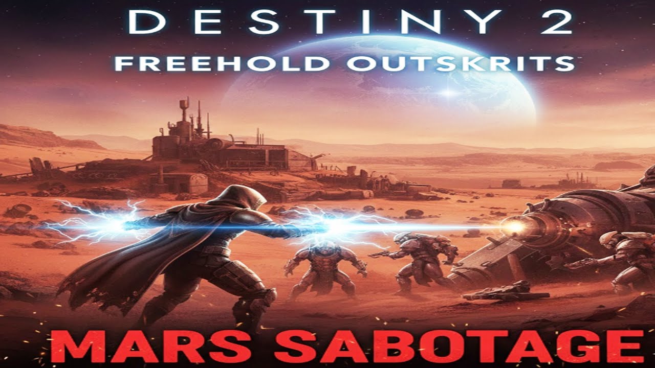 Destiny 2 Freehold Outskirts Mars Sabotage - YouTube