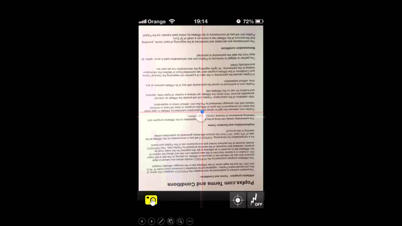 Use your smartphone camera to scan and fax documents - YouTube