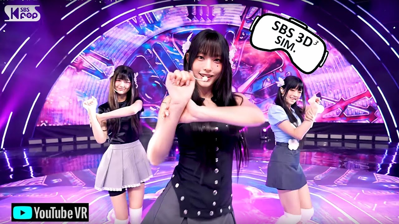 [3D] ASAP NewJeans ONE TAKE STAGE Performance (Simulated 3D) For VR ...