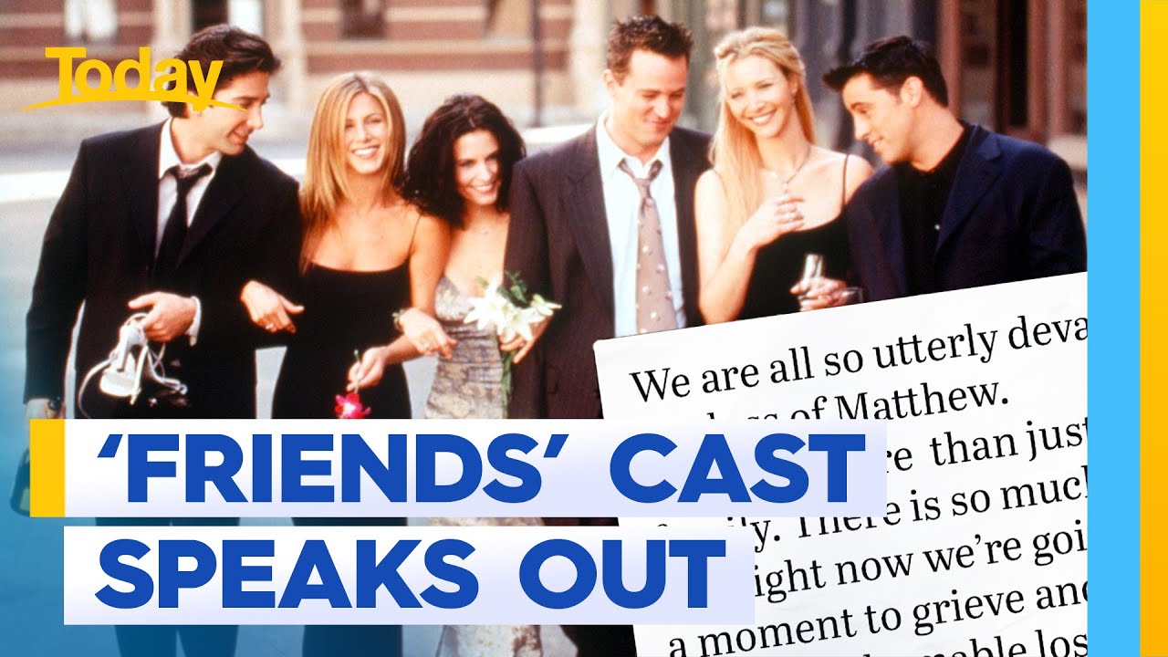 'Friends' cast breaks silence on Matthew Perry's shock death | Today ...