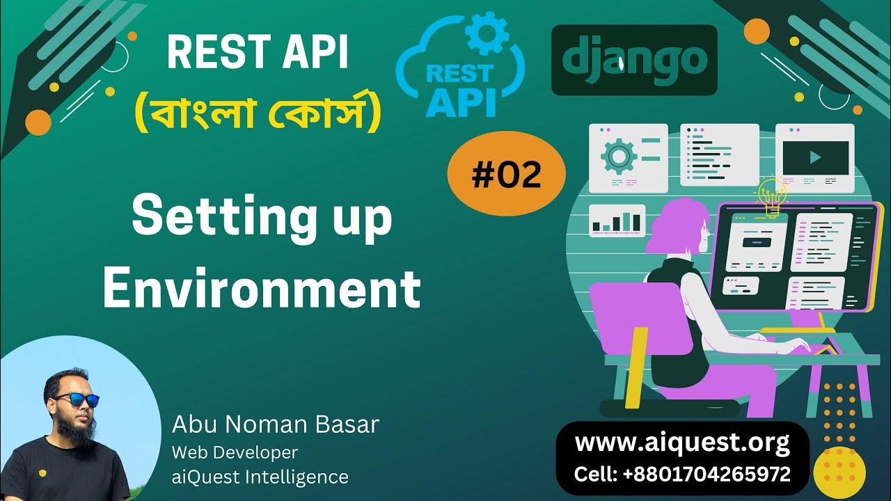 Python Django REST Framework (Bangla) | How to Setup Environment for Django REST Framework - YouTube