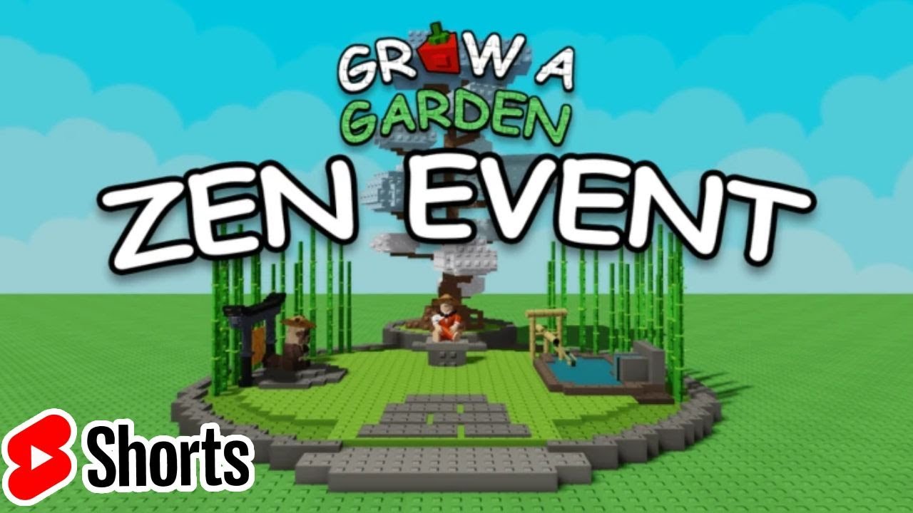 NEW Zen Event Update in Grow a Garden With Viewers #shorts - YouTube