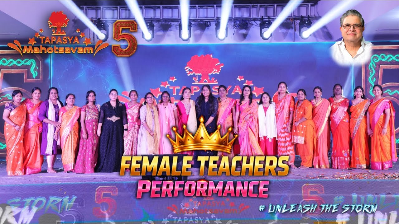 Female Teachers Performance by Dr.Basheer's TAPASYA SCHOOL @TAPASYA ...