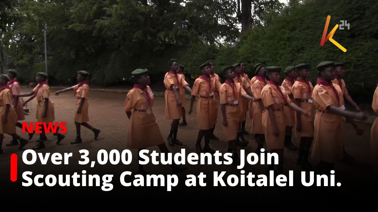 Over 3,000 Students Join Scouting Camp at Koitalel University - YouTube