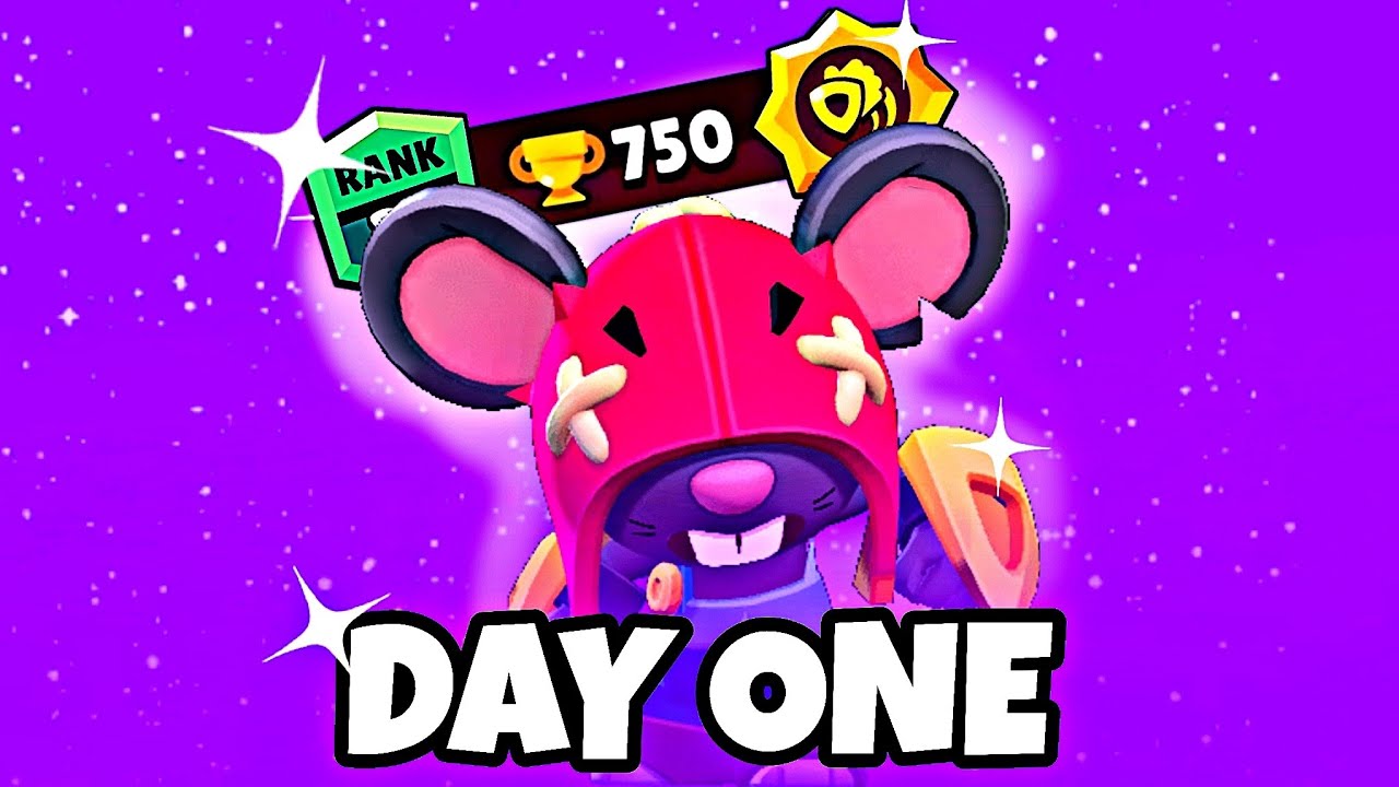 MOE RANK 25 ON DAY 1🐭 (rank 30 soon?)|Brawl Stars - YouTube