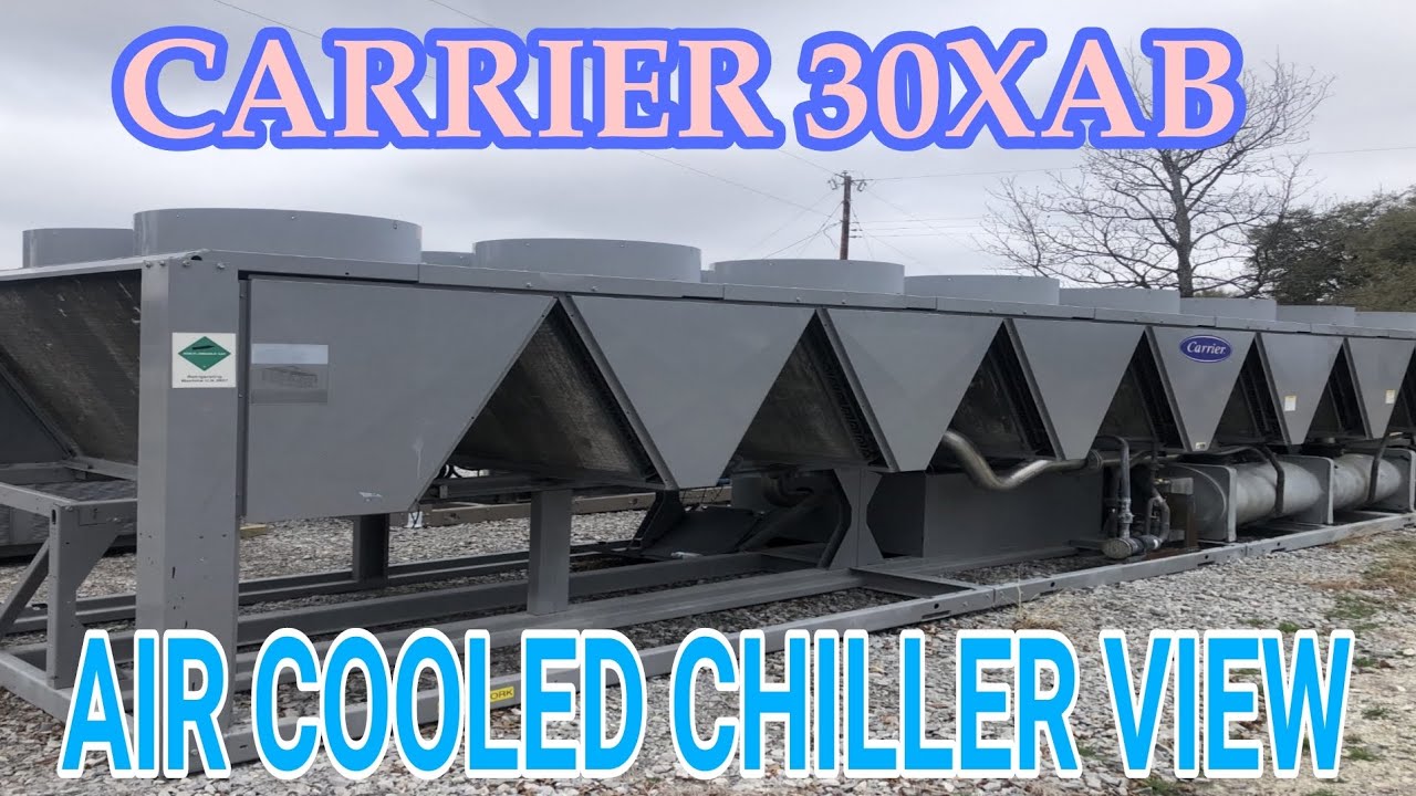 Carrier chiller view |Carrier 30xab air cooled chiller #chiller - YouTube