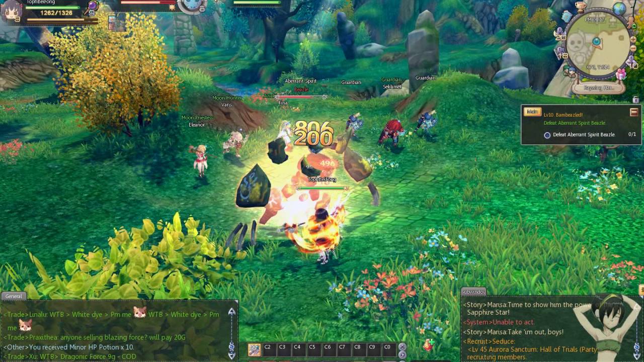 Twin Saga - Boss Aberrant Spirit Beazle - YouTube
