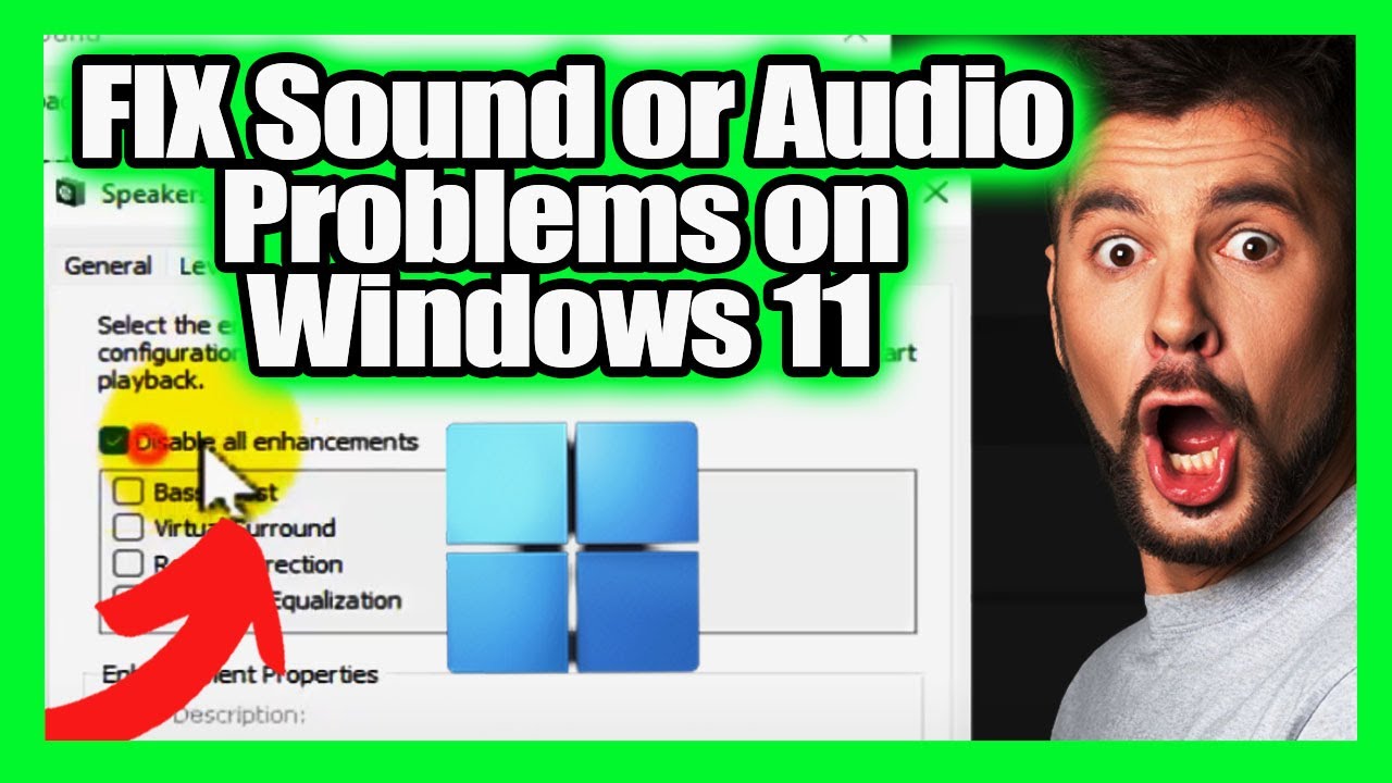How to FIX Sound or Audio Problems on Windows 11 - YouTube
