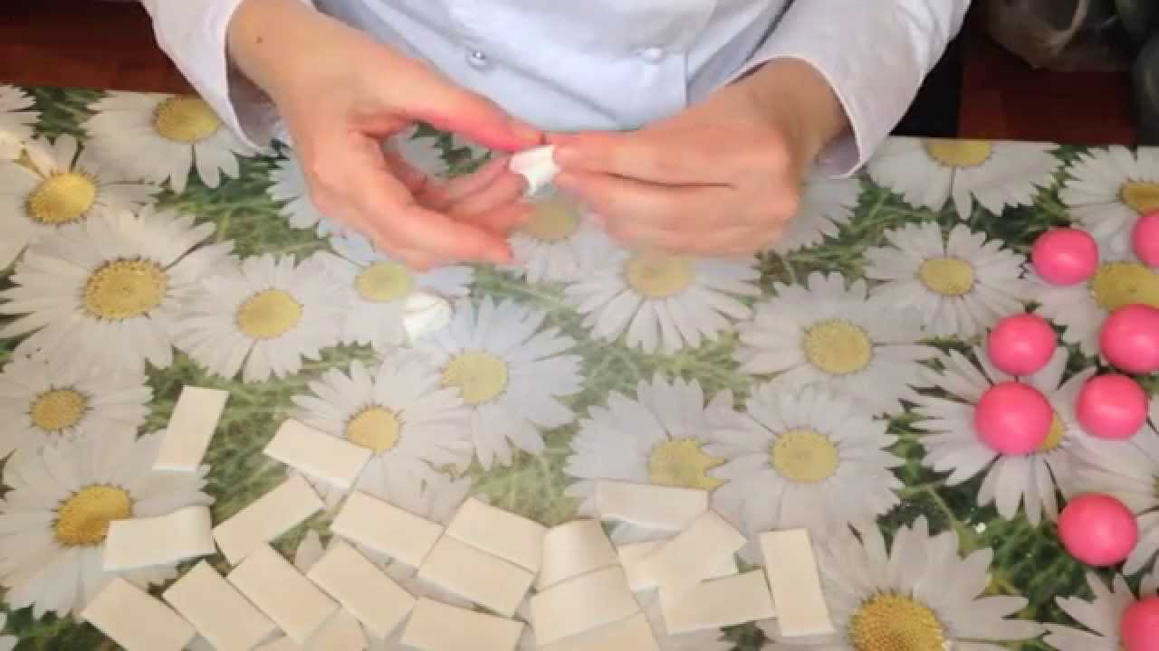 How to make fondant Candy - Part 1 - Round Candy - YouTube