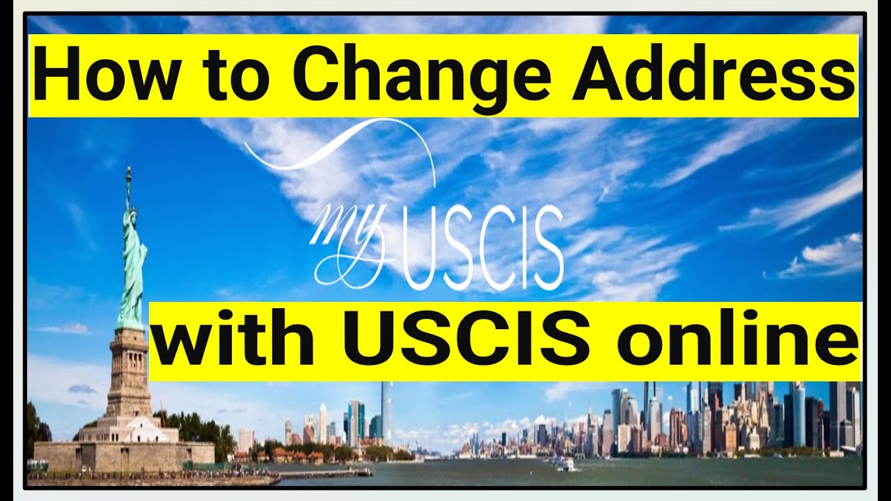 How to Change Your Address in USCIS Online | AR-11, Alien’s Change of ...