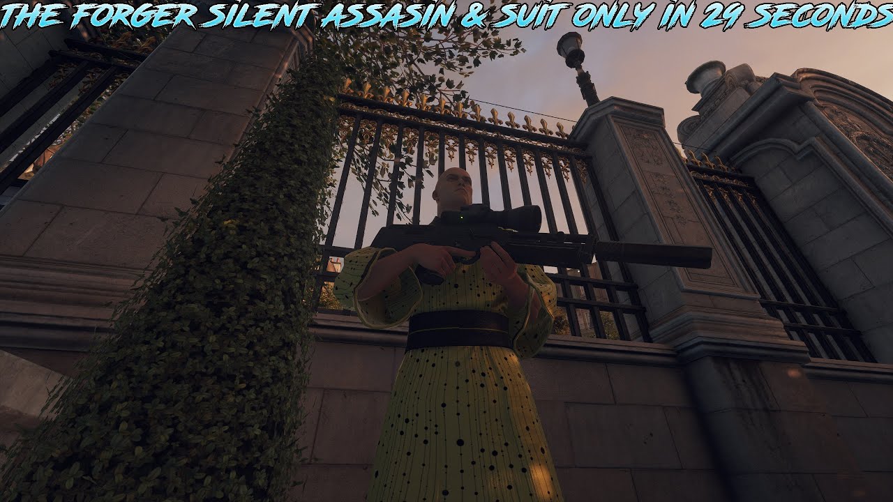 Hitman 3 - The Forger (Elusive Target) - Silent Assasin & Suit Only in ...