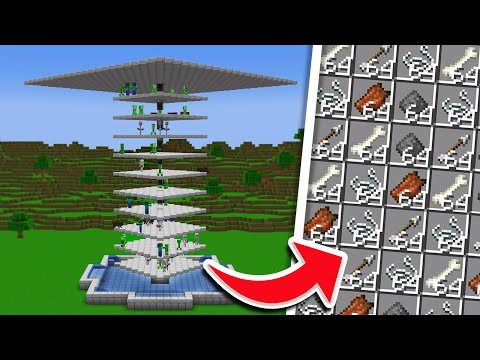 Best All Mob Farm Minecraft 26.1+ - EASY DESIGN - 7200+ ITEMS PER HOUR