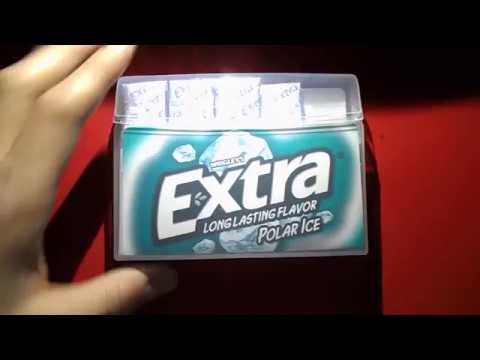 extra gum polar ice review - YouTube