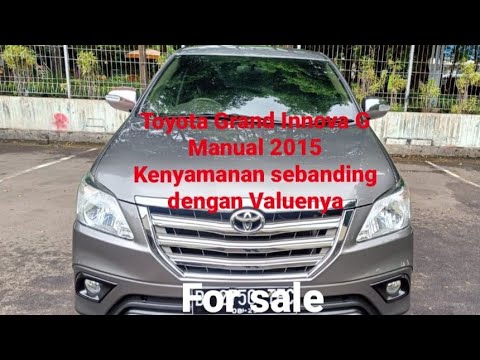 Toyota Grand Innova G Manual 2015, mobil sejuta umat yang banyak dicari ...